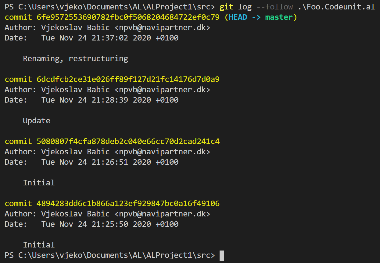 Understanding Renamingmoving Files With Git 