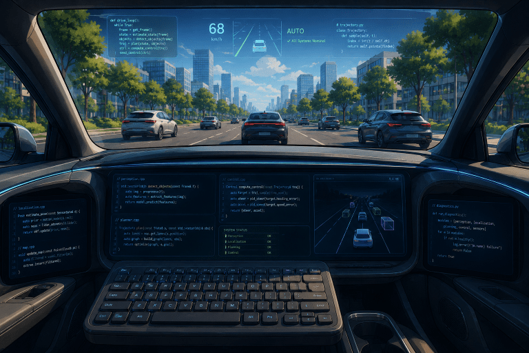 From beep to empty seat: the six levels of self-driving code – Vjeko.com